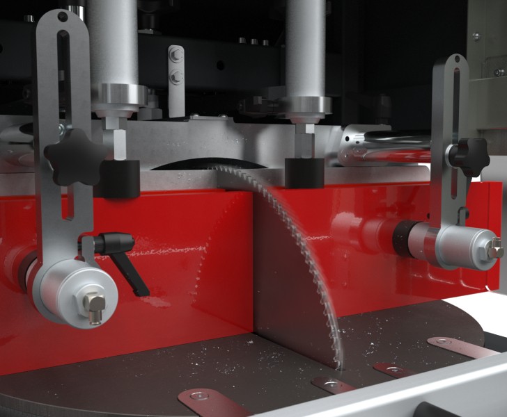 SCA Mini P 400 Single head cutting-off machine