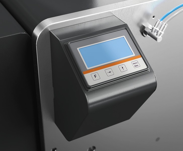 Radial 550 - Double-head cutting-off machine with radial blade movement